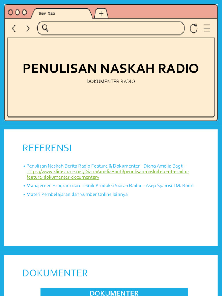 38 - 20220708111556 - 10 - Penulisan Naskah Radio | PDF