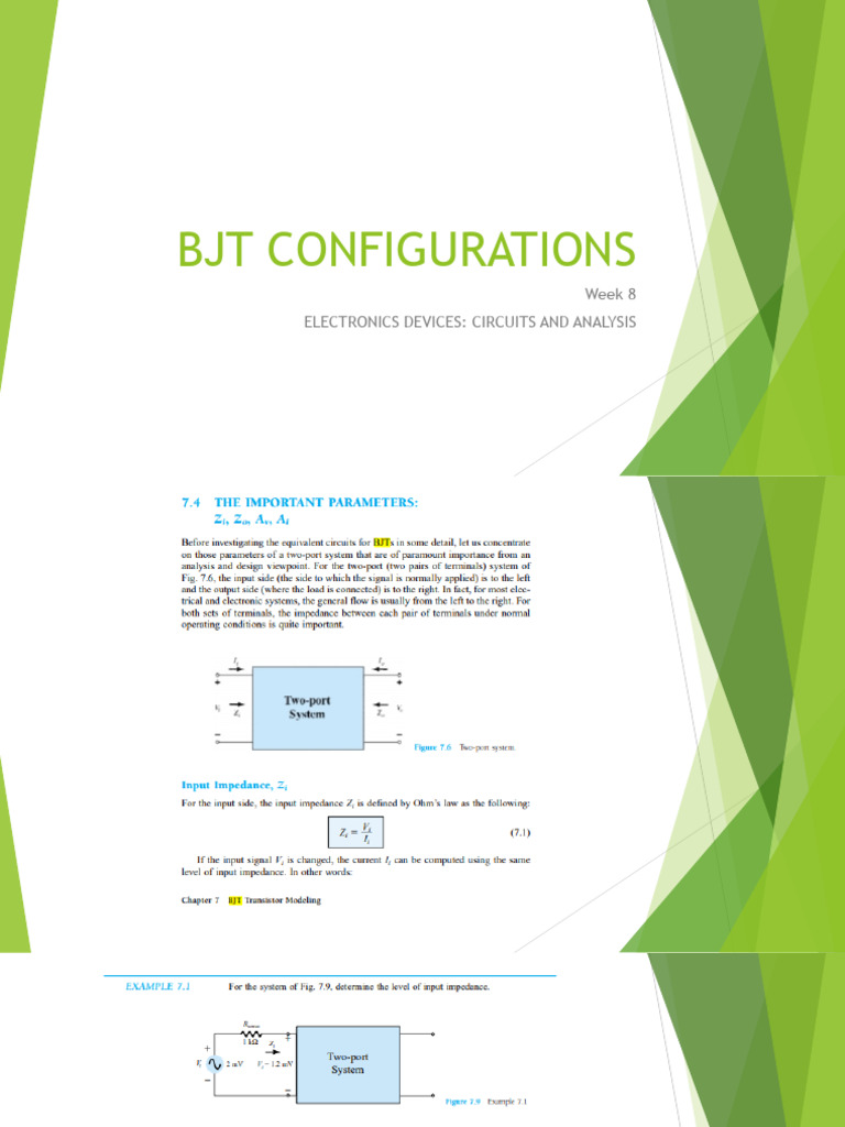 BJT Circuit Configurations | PDF