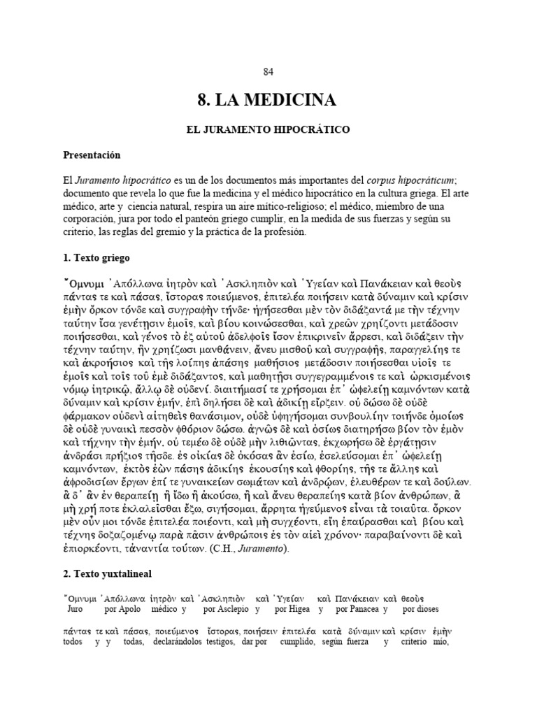 LA MEDICINA | PDF | Medicina