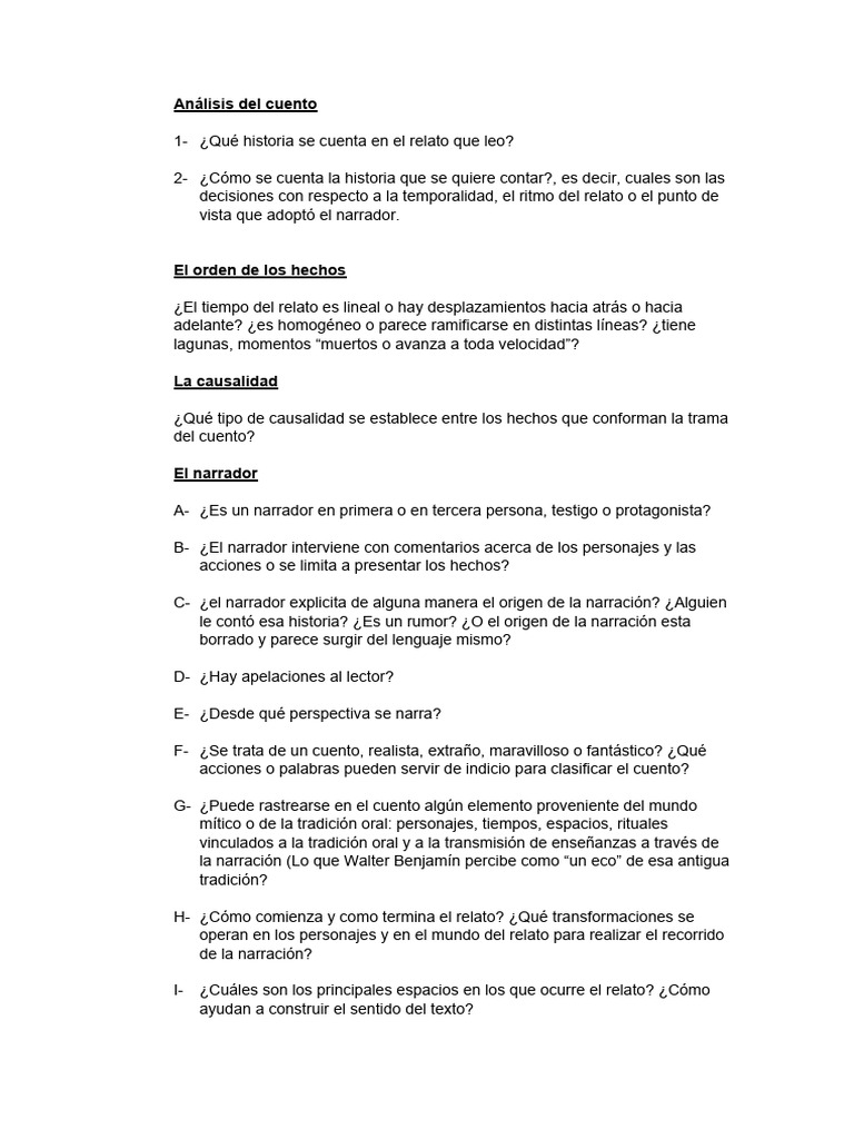 Análisis de cuentos de Silvina Ocampo | PDF