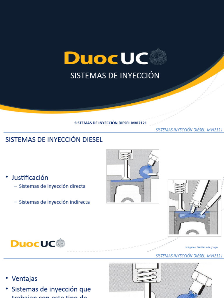 Sistemas de Inyección Diesel: Tipos y Ventajas | PDF