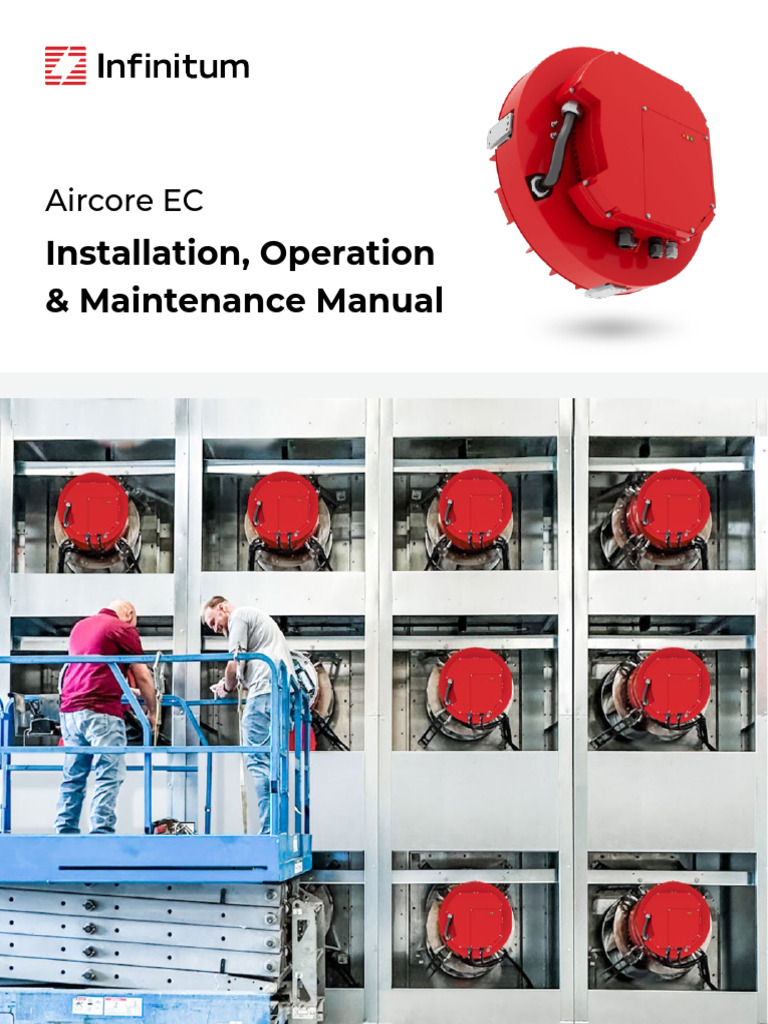 Infinitum Gen4 IoM 20230811 | PDF | Electric Motor | Power Supply