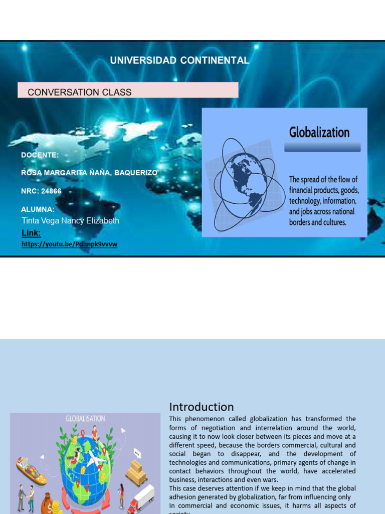 Examen Final | PDF | Globalization | Poverty