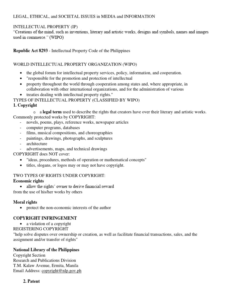 Medinfo Notes Legal Ethical Social Issues in Media and Information ...