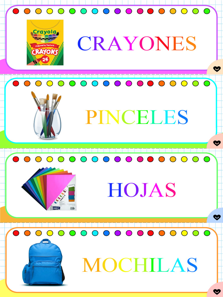 Recursos UD2 S2_Etiquetas de aula | PDF