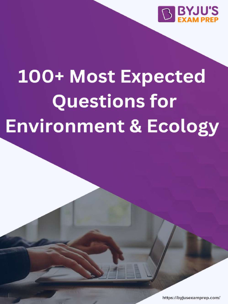 Ecology and Environmental Concepts Quiz | PDF | Ecosystem | Global Environment Facility