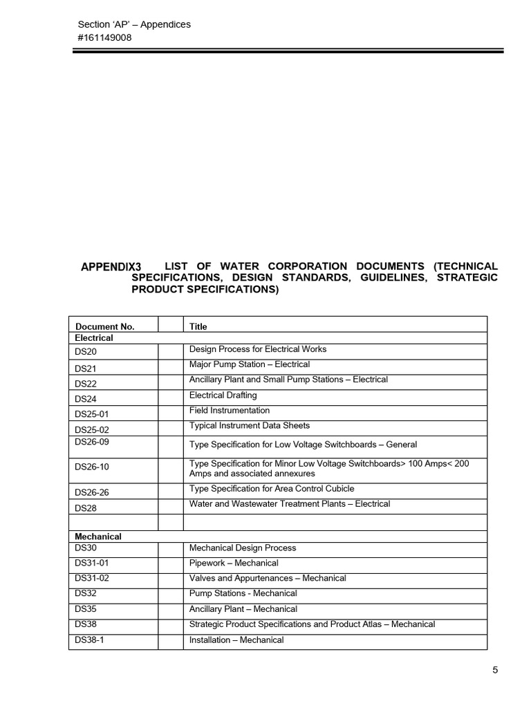 AP3-List of Standards | PDF | Electric Power | Electrical Engineering