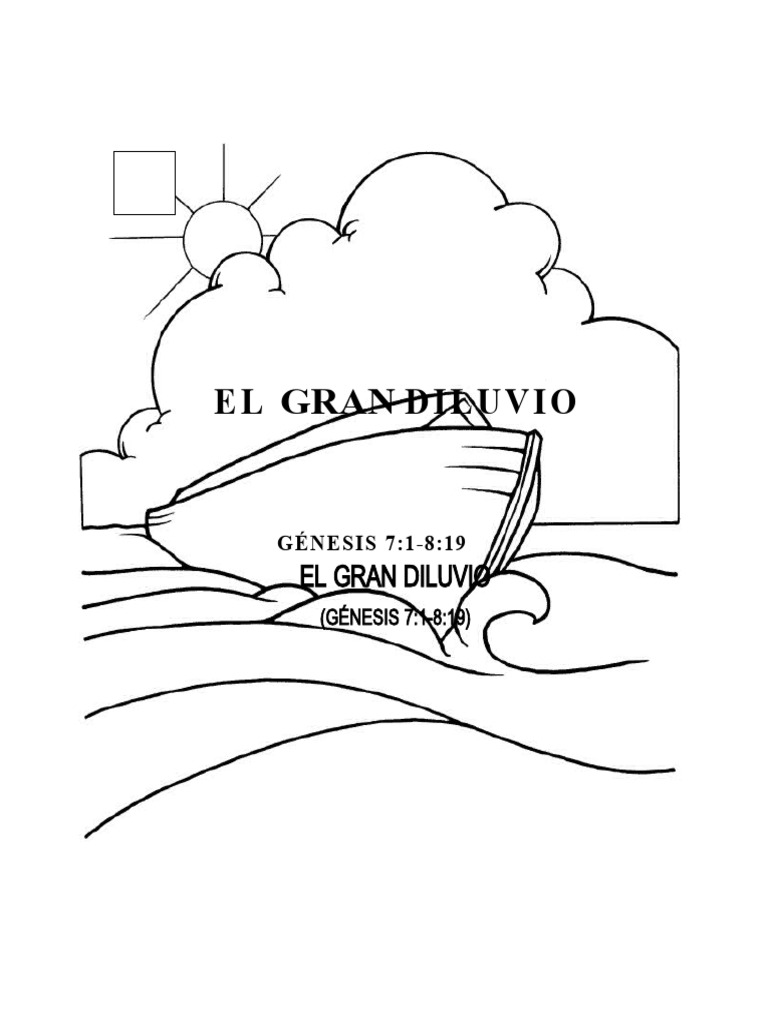 El Gran Diluvio | PDF | Arca de Noé | Mito de la inundación