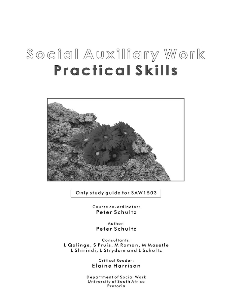Study Material 1503 | PDF | Educational Assessment | Social Work