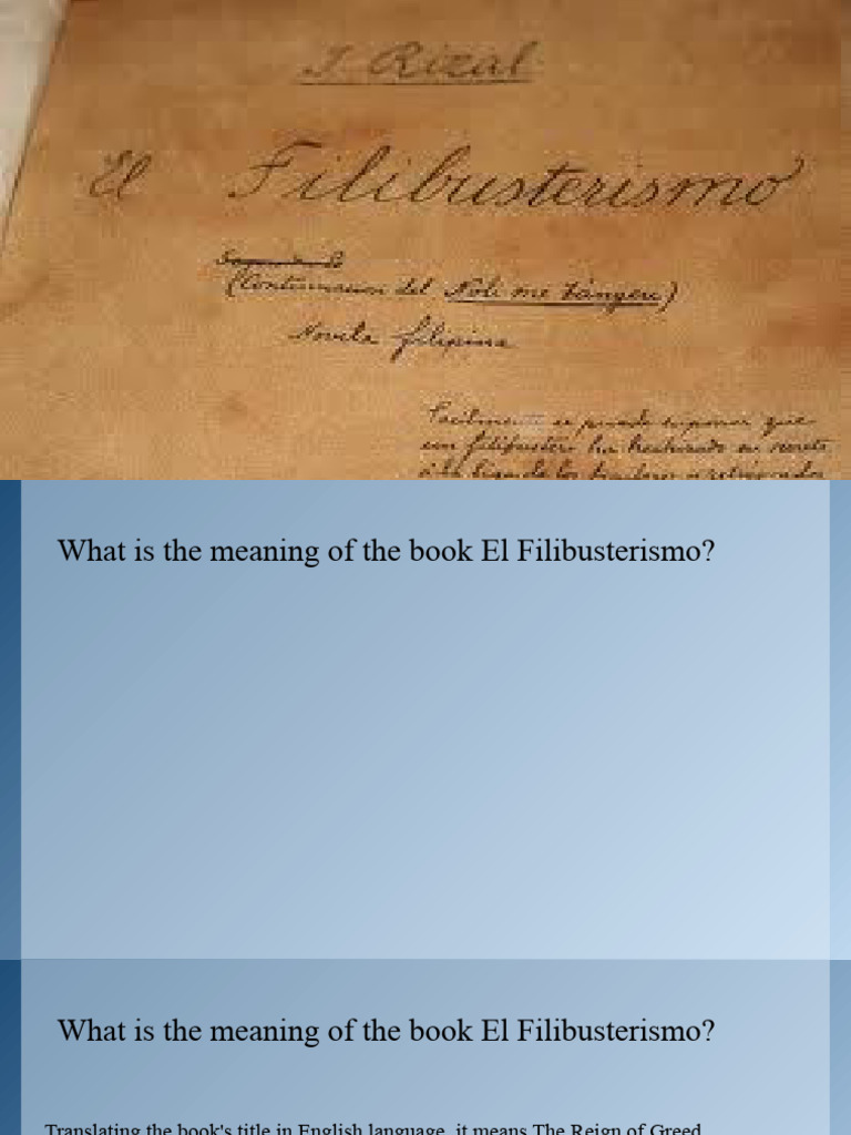 Understanding El Filibusterismo's Themes | PDF | Novels Based On Actual ...