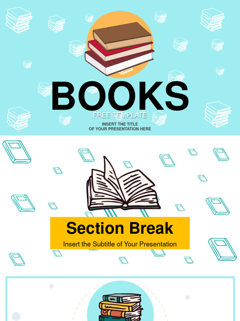 Plantilla-Powerpoint-libros | PDF | Microsoft Power Point | Page Layout