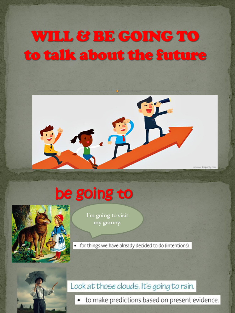 PPP Will and Be Going To To Talk About The Future | PDF