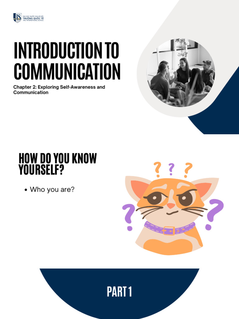 COM122 - Chapter 02 | PDF | Self Concept | Perception