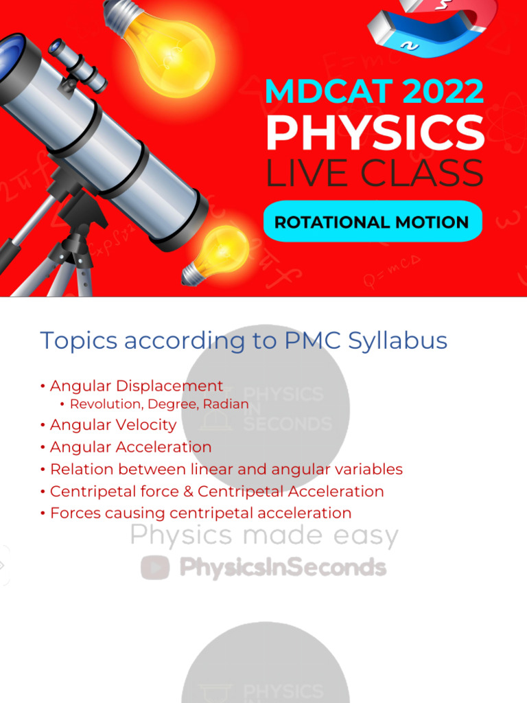 Rotational - Circular Motion-2 | PDF | Acceleration | Rotation Around A ...