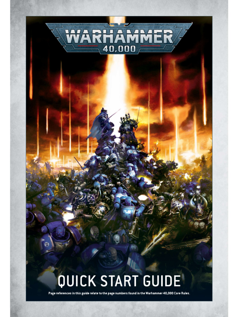 Warhammer 10th Ed Quick Guide | PDF