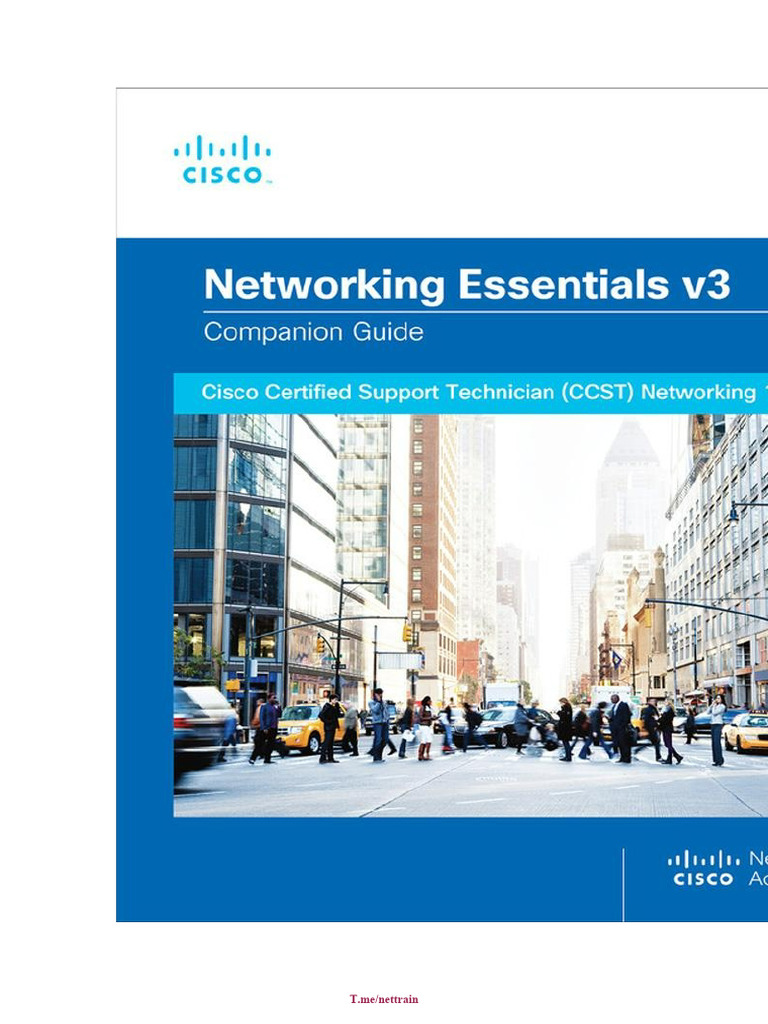(CCST) @nettrain | PDF | Computer Network | I Pv6