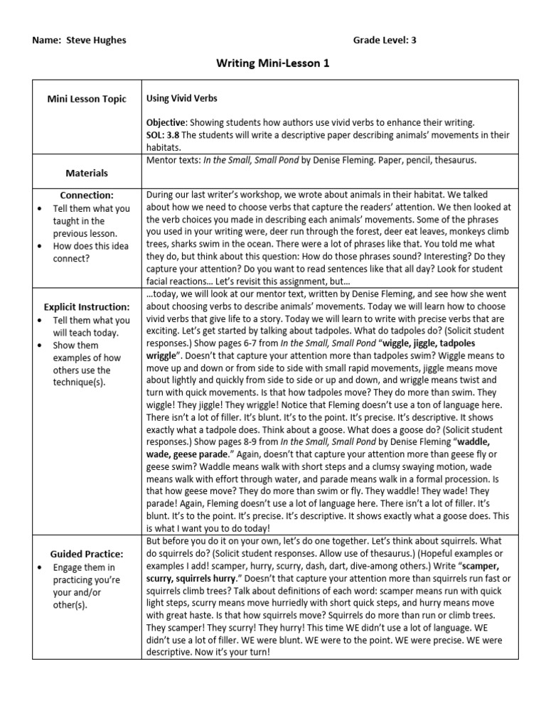 560 Mini Lesson 1 | PDF | Cognition | Human Communication