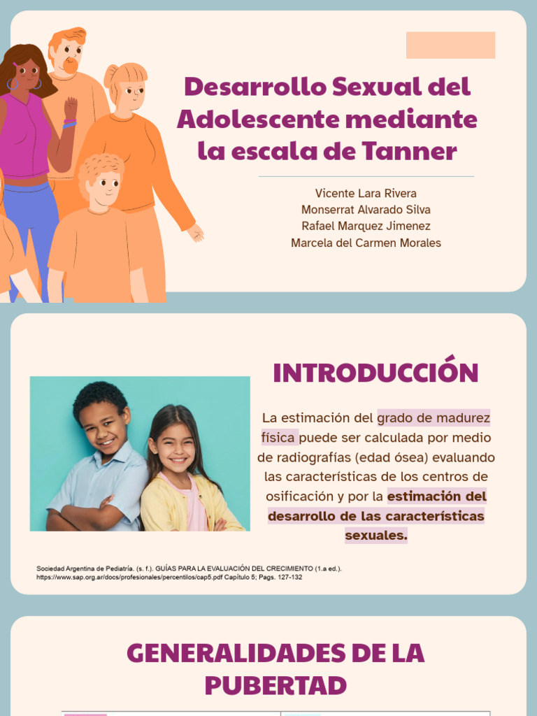 Desarrollo Sexual Del Adolescente | PDF | Pubertad | Pecho