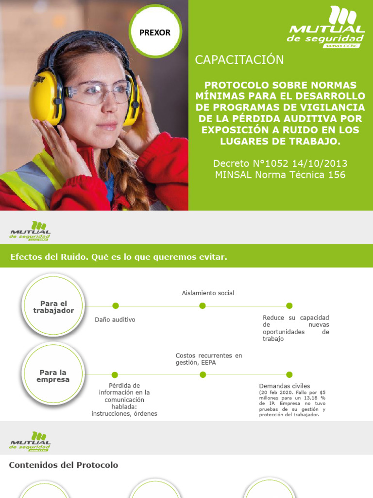 Curso Protocolo Prexor 2022 | PDF | ruido | Business