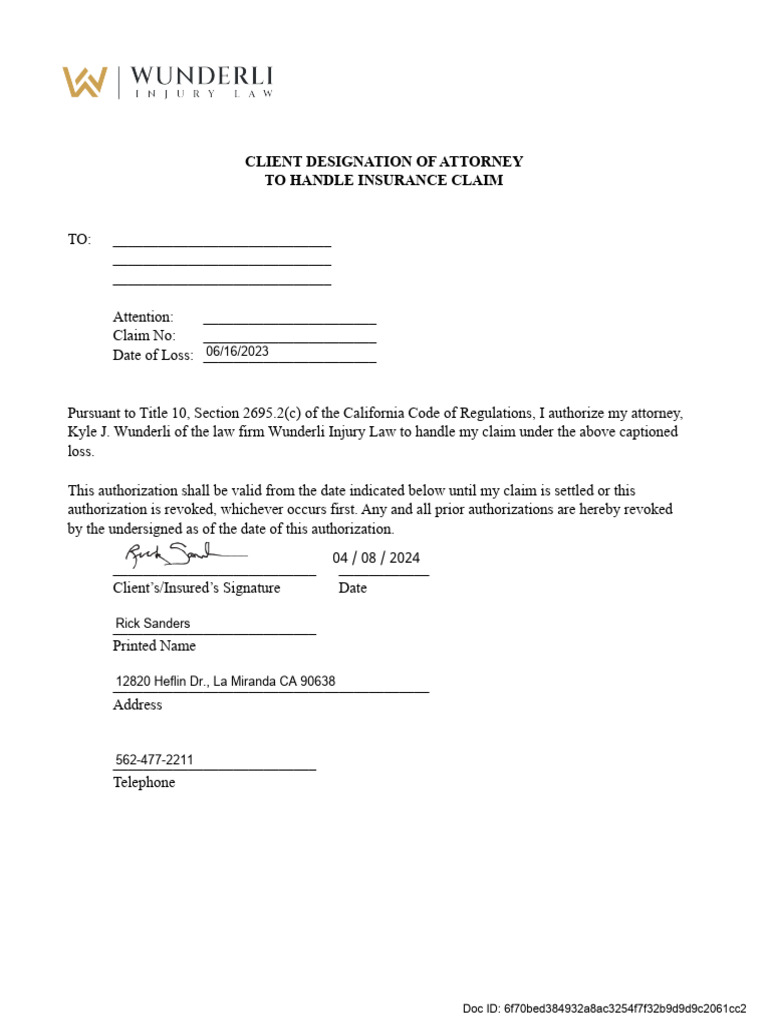 Attorney Designation | PDF