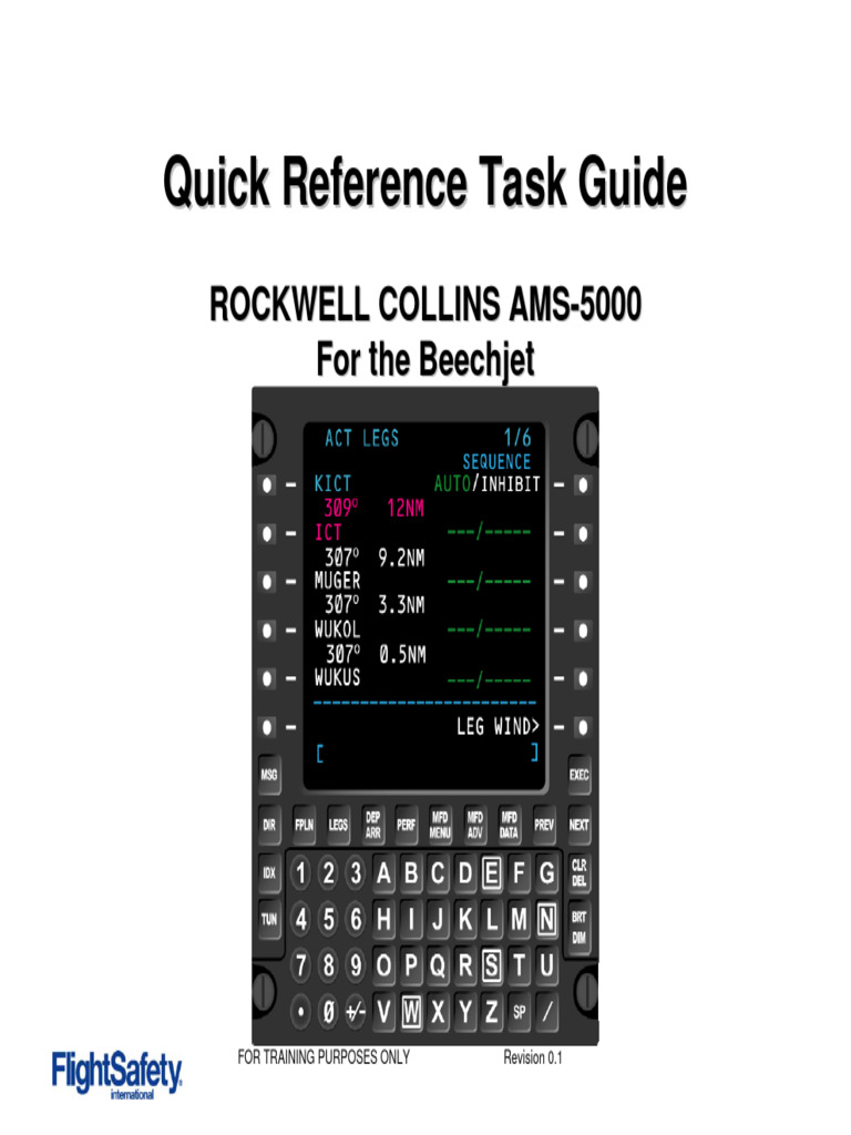 AMS-5000_Reference_Guide | PDF | Databases | Aviation