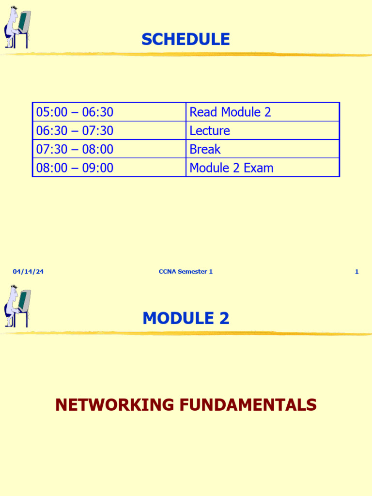 CCNA Sem 1 Module 2 v3.0 | PDF | Computer Network | Osi Model