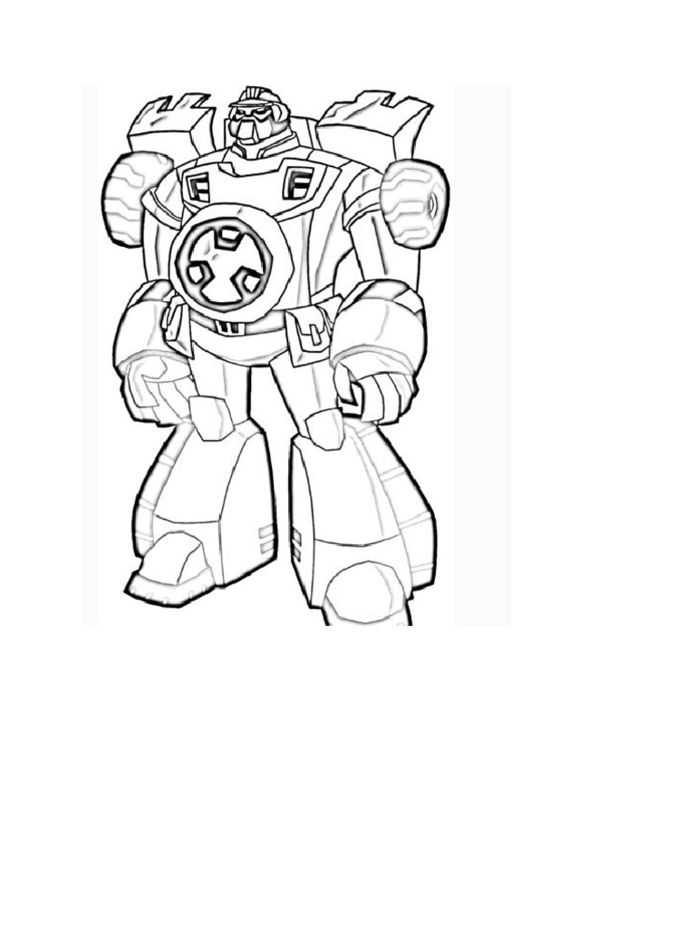 Mewarnai Gambar Robot | PDF