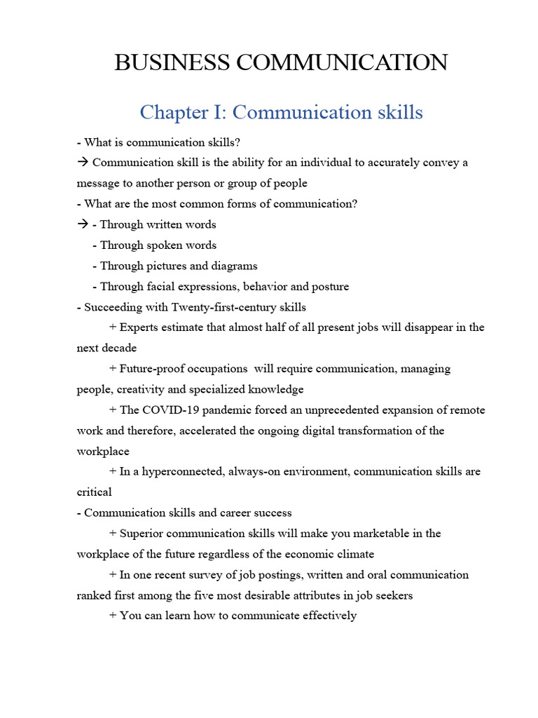 Business Communication | PDF | Social Media | Popular Culture & Media ...