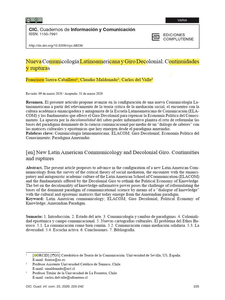 EBSCO FullText 2024 04 13 | PDF | Conocimiento | America latina
