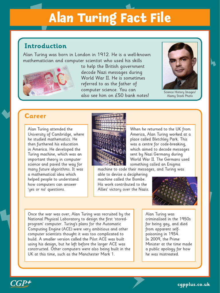 Alan Turing: Codebreaker & Pioneer | PDF | Alan Turing | Computer Science