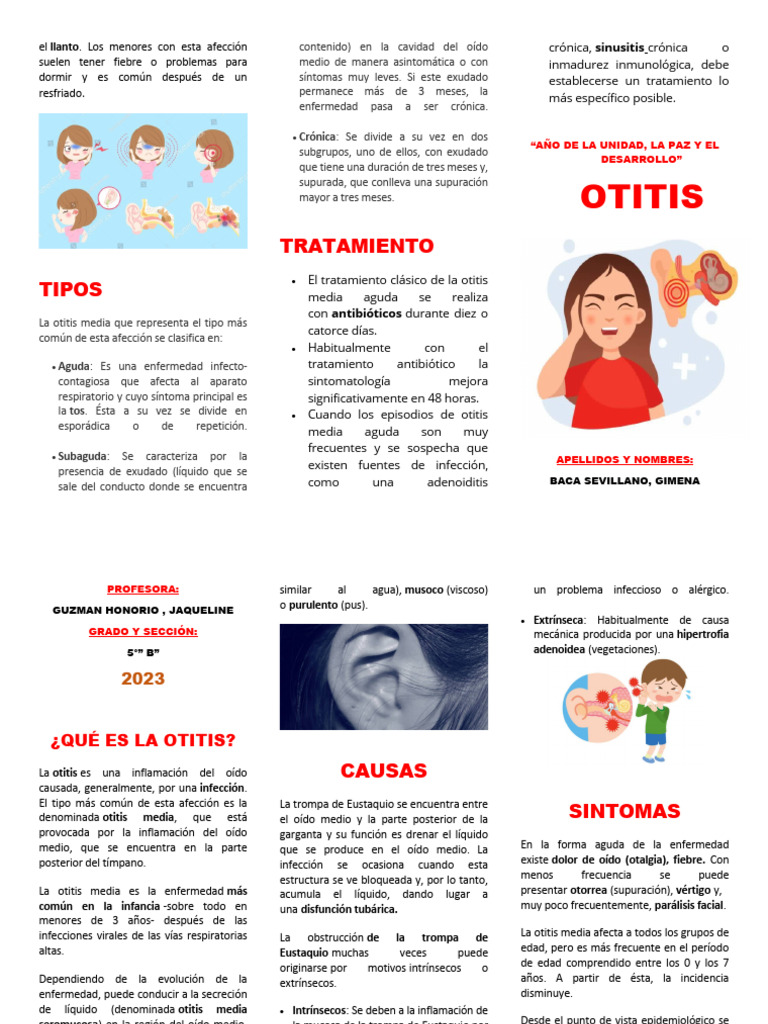 OTITIS | PDF | Epidemiología | Salud pública