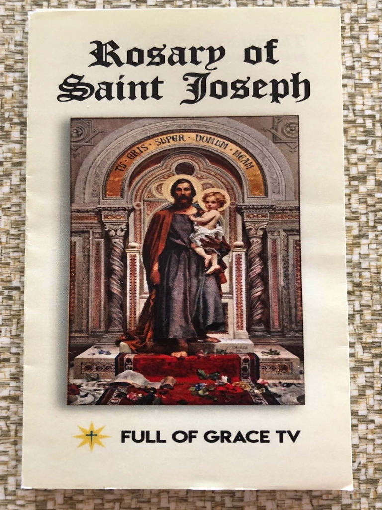 ST Joseph Rosary 3 | PDF
