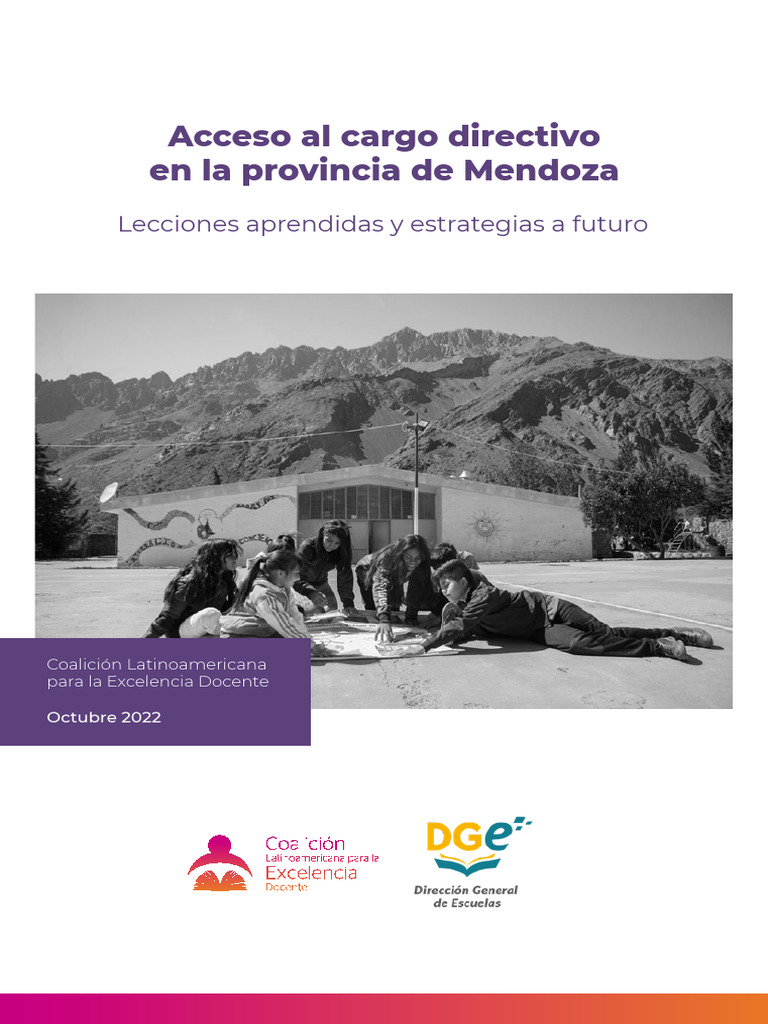 Acceso Al Cargo Directivo en La Provincia de Mendoza | PDF | Maestros ...