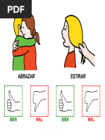 Pictogramas de acciones: Bien y Mal | PDF