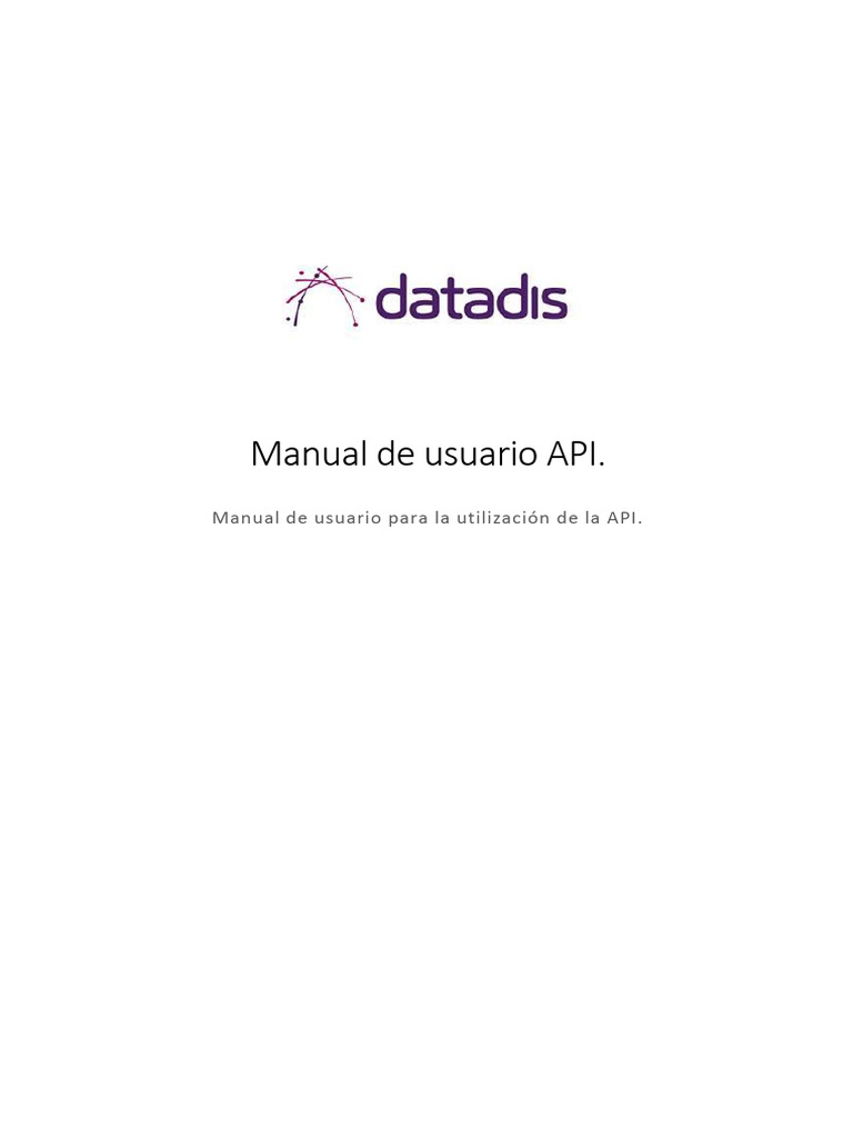Manual Api Privada y Agregada | PDF | Json | Internet