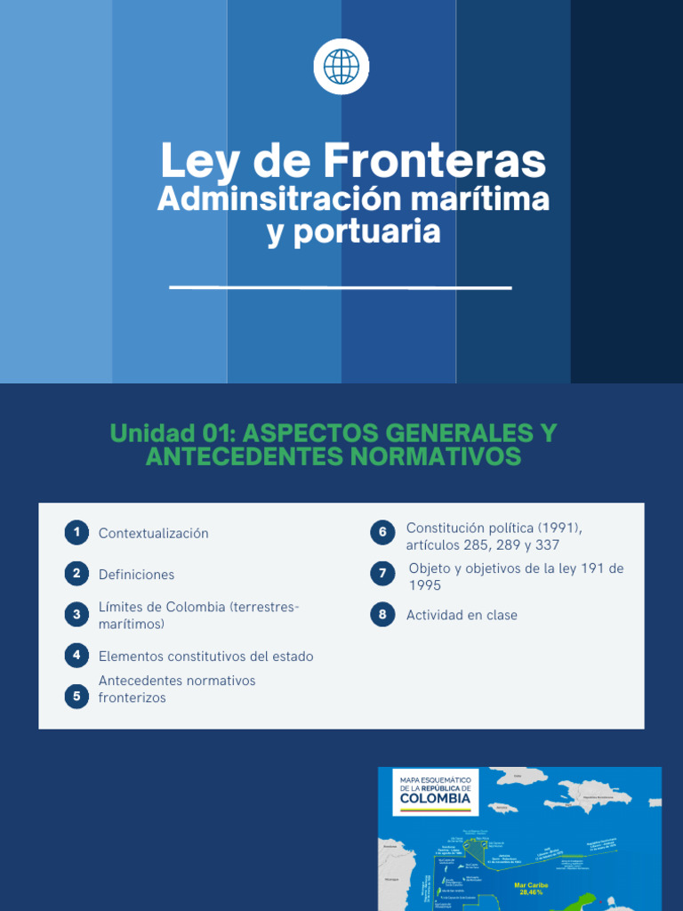 Ley Fronteras Clase 01 y 02 | PDF | Turismo | Estado (política) Ley Fronteras Clase 01 y 02 | PDF | Turismo | Estado (política)