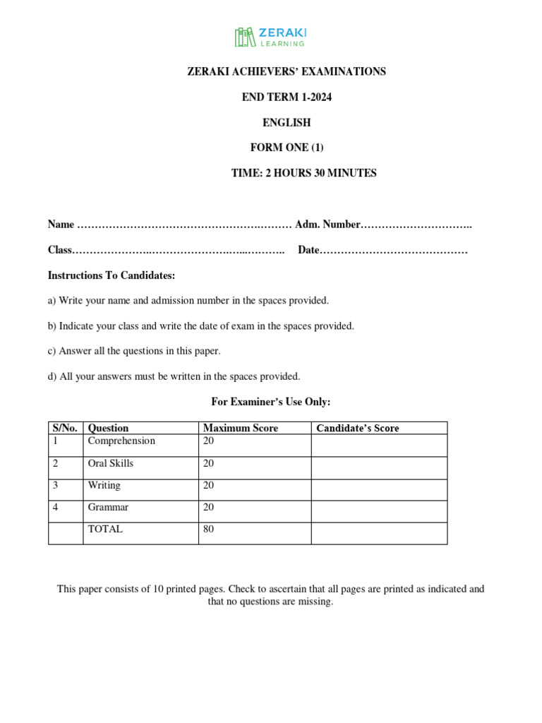 April Holiday Assignment | PDF | Teachers | Linguistics