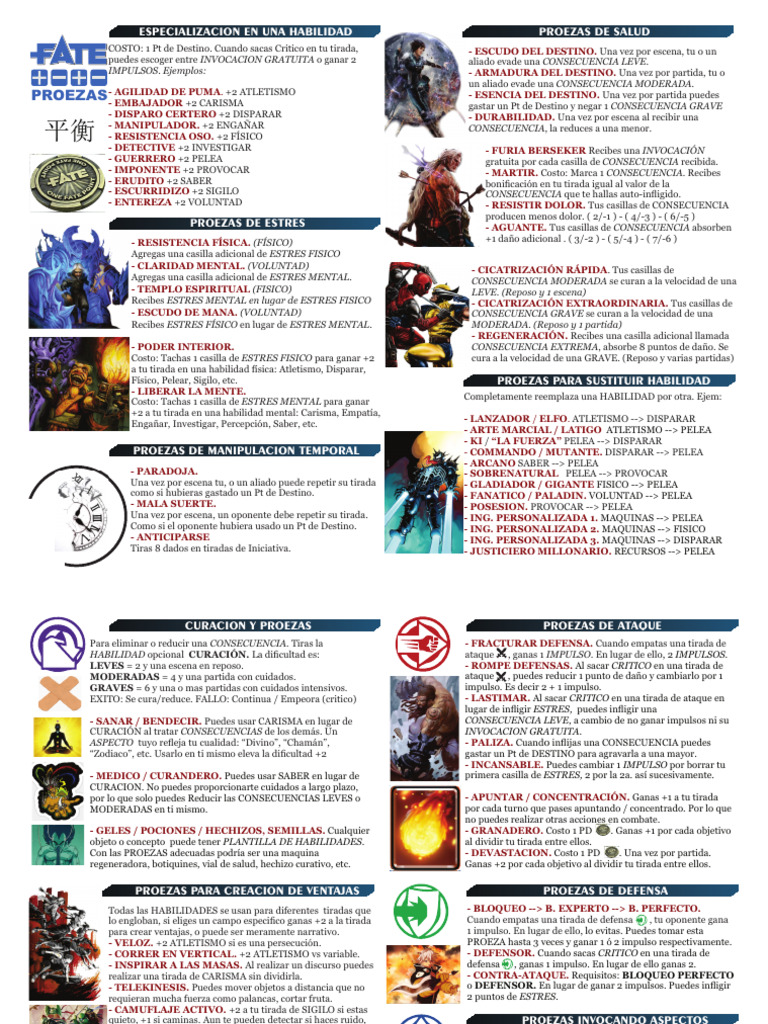 Proezas Genericas | PDF