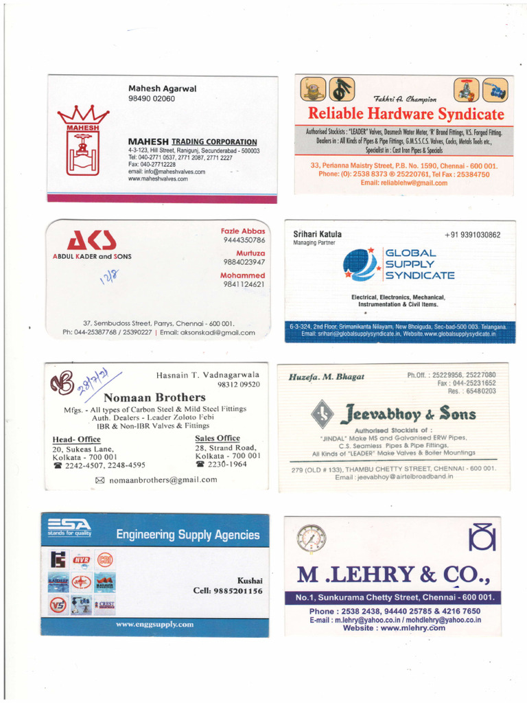Visiting Card | PDF