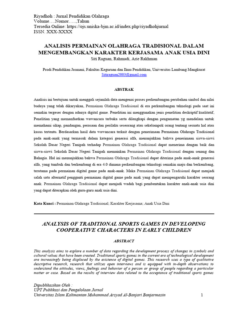 Artikel Siti Raguan | PDF