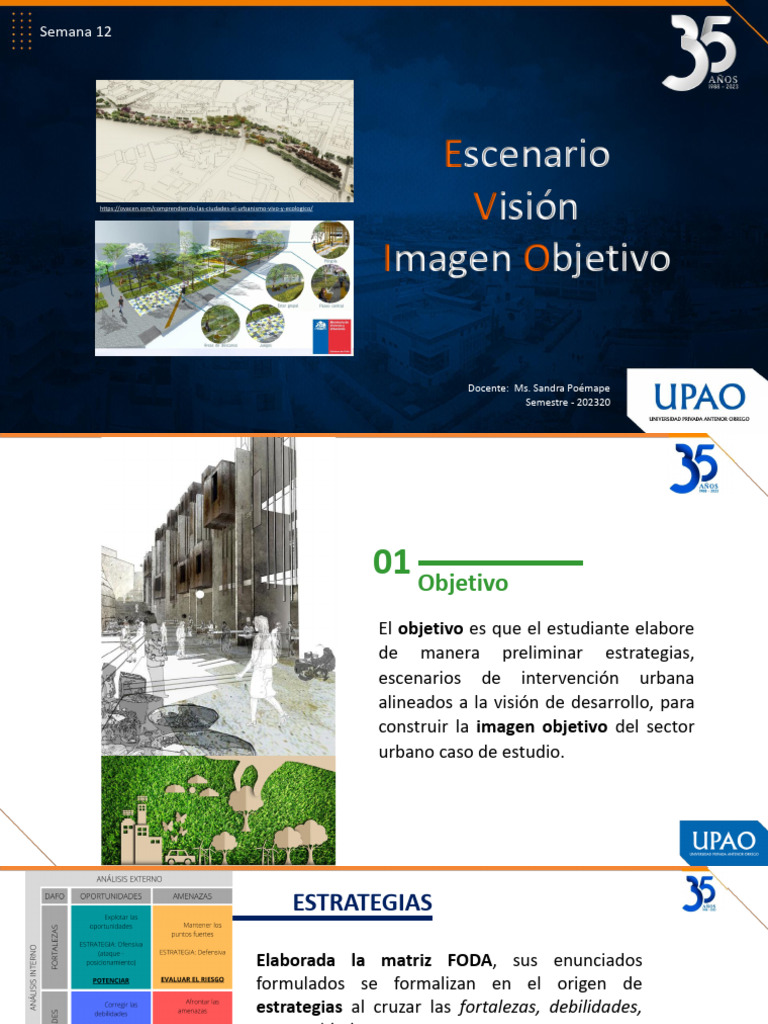 s12_PPT_Escenarios_Visión e Imagen Objetivo | PDF | Planificación ...