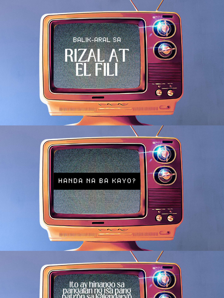 El Fili Reviewer Compressed | PDF