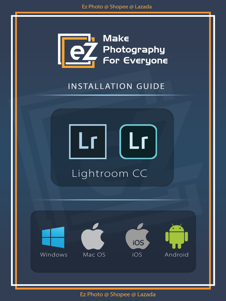 Lightroom Preset Installation Guide | PDF | Computer File | Android (Operating System)
