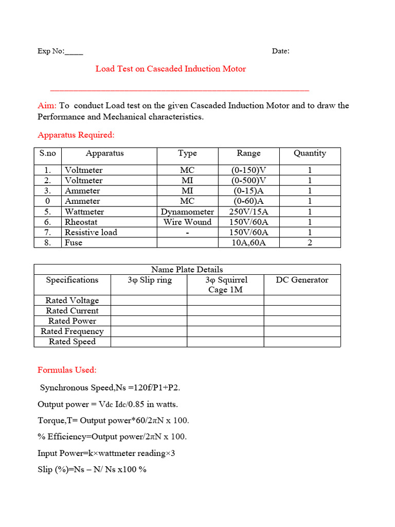 Cascaded | PDF | Electric Motor | Electric Generator