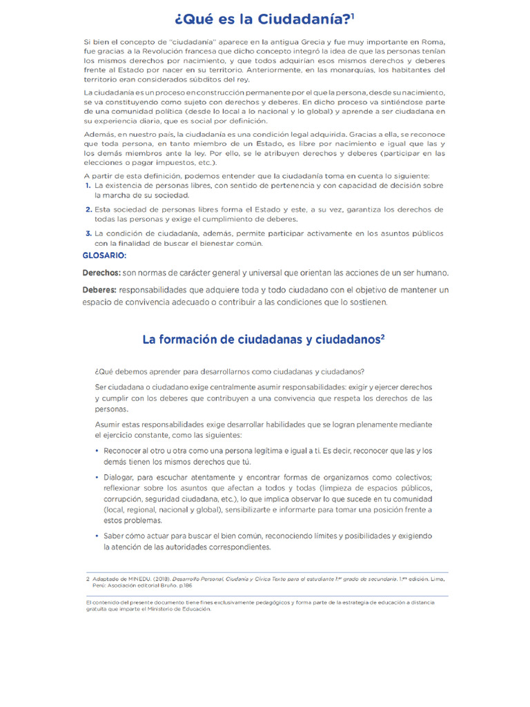 ciudadania | PDF