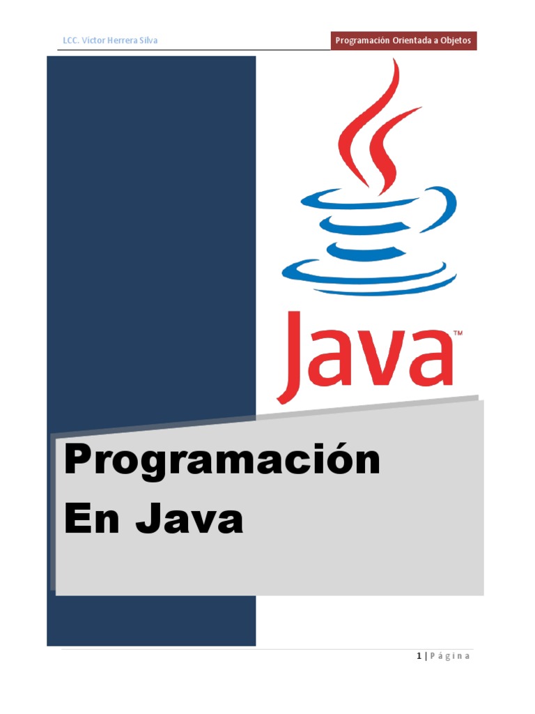 Java Desde Cero | Descargar gratis PDF | Java (lenguaje de programación) | Objeto (informática)