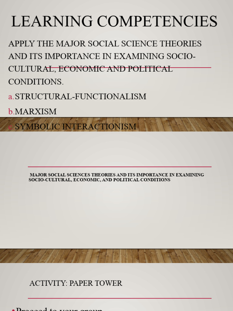 m6 Structural Functionalism | PDF | Sociology | Émile Durkheim