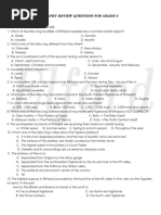 Geography workheet Remedial | PDF | Ethiopia | Geography