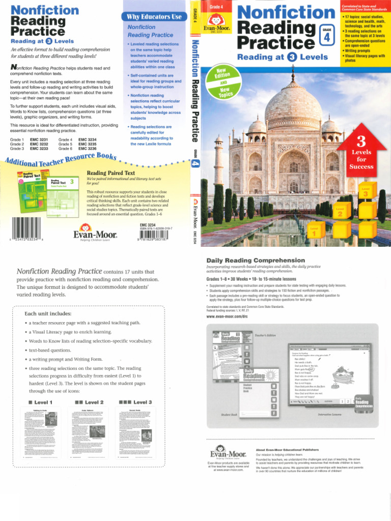 Nonfiction Reading Practice G4 | PDF