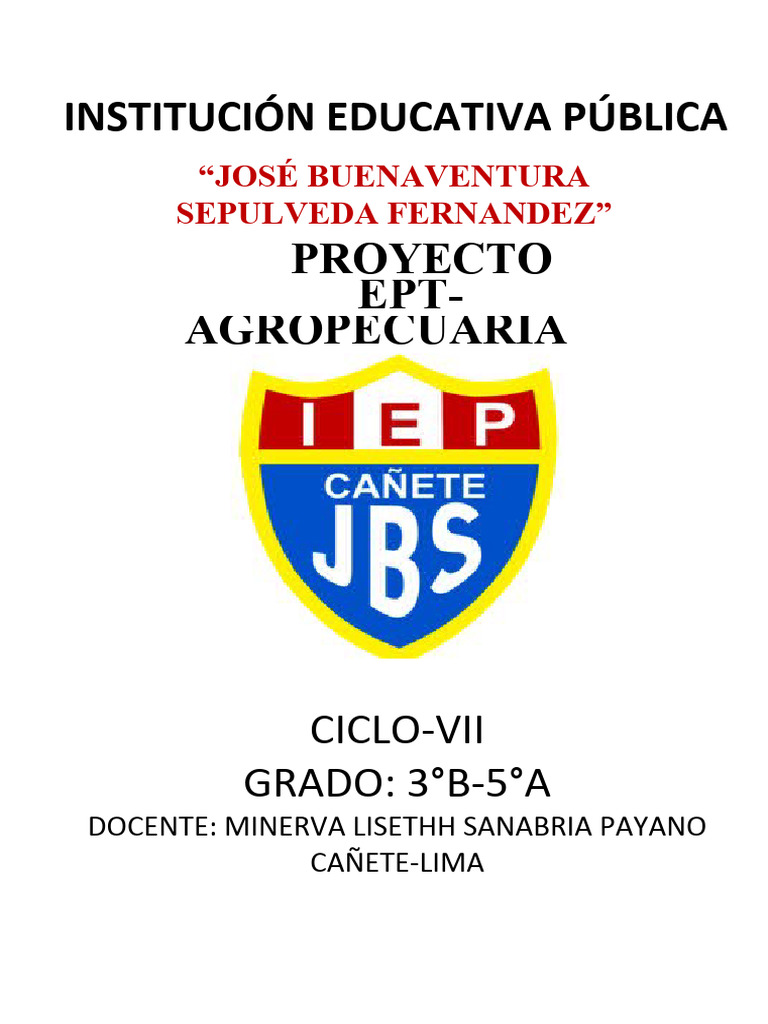 Proyecto Ept-Agropecuaria | Descargar gratis PDF | Iniciativa ... Proyecto Ept-Agropecuaria | Descargar gratis PDF | Iniciativa ...